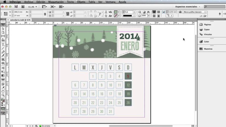 Espacio de trabajo indesign | Actualizado agosto 2022