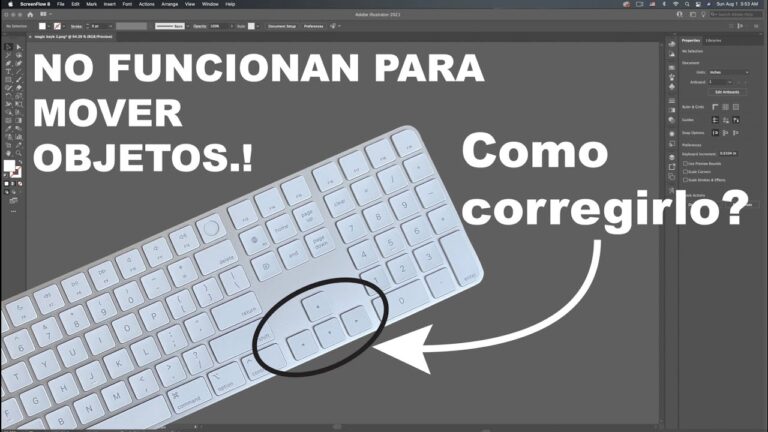Desenreda tus dedos: cómo mover objetos en Illustrator sin el teclado | Actualizado diciembre 2025
