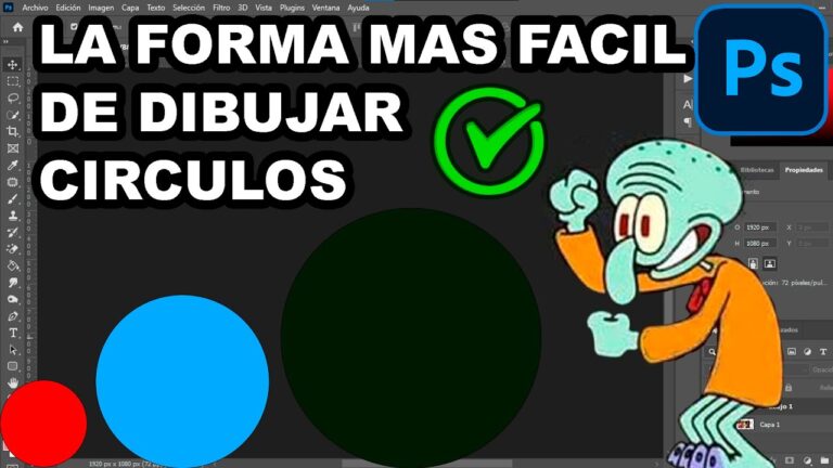 Crea impresionantes círculos en Photoshop con estos sencillos pasos ...